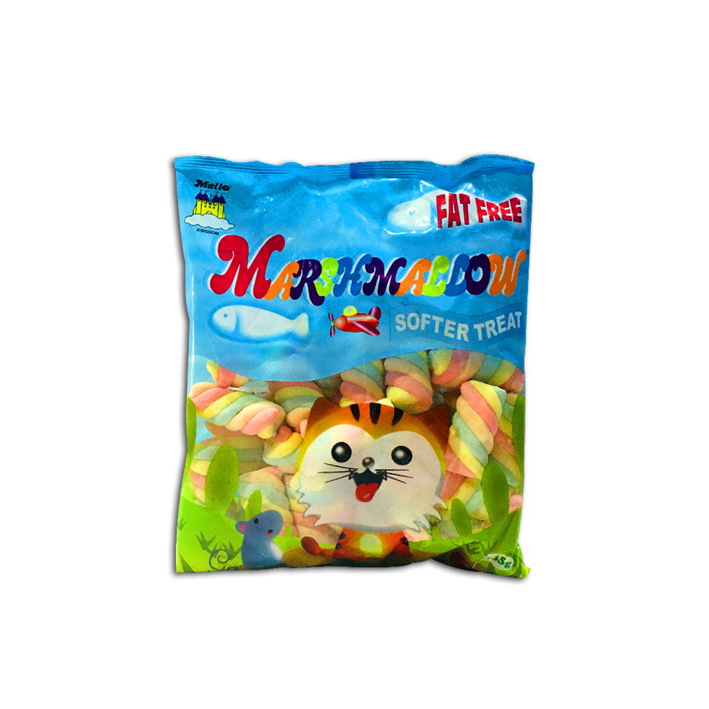 Mello Marshmallow Twist 135g. | Dan & Liz Online Store