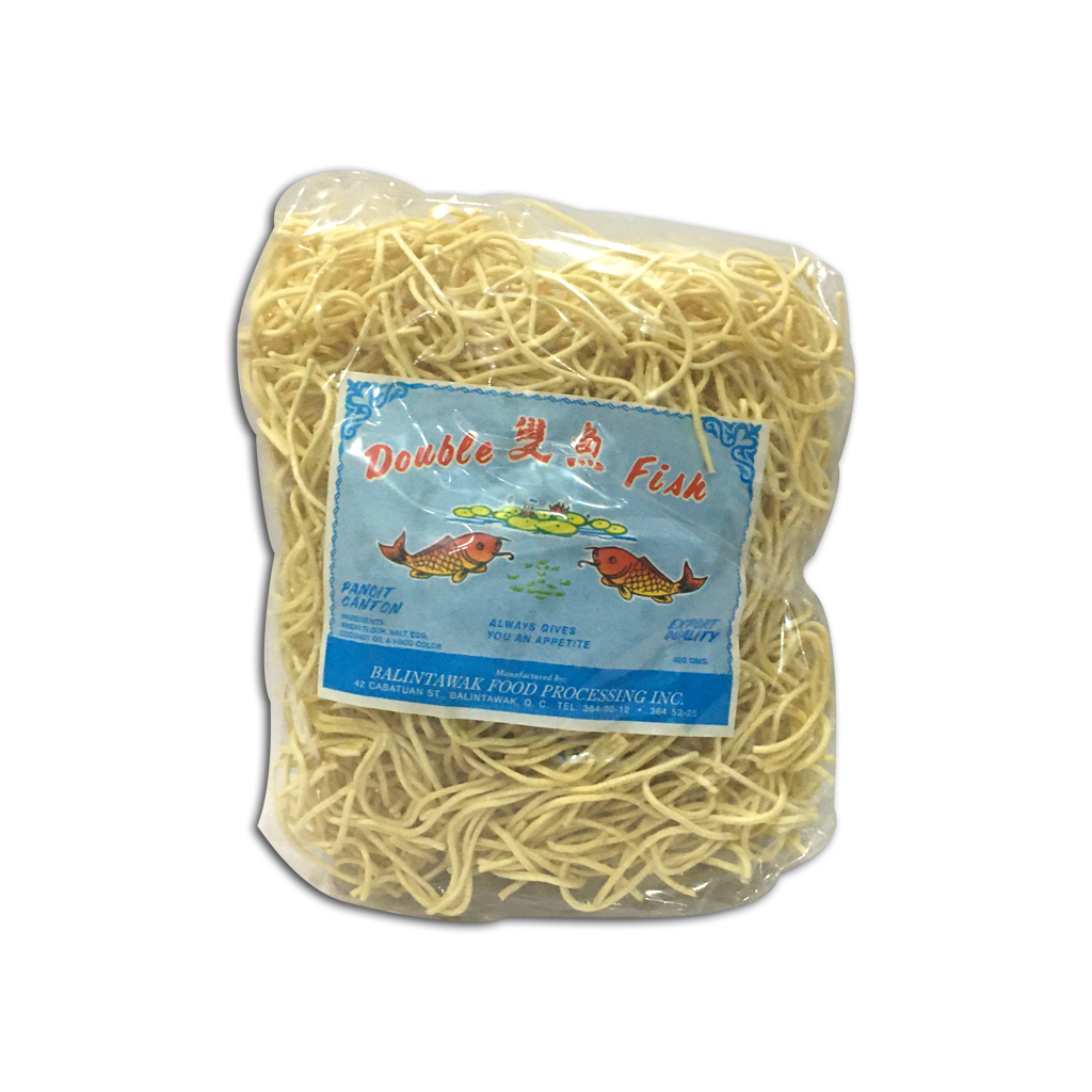 Double Fish Pancit Canton | 400g. x 5 Packs | Dan & Liz Online Store